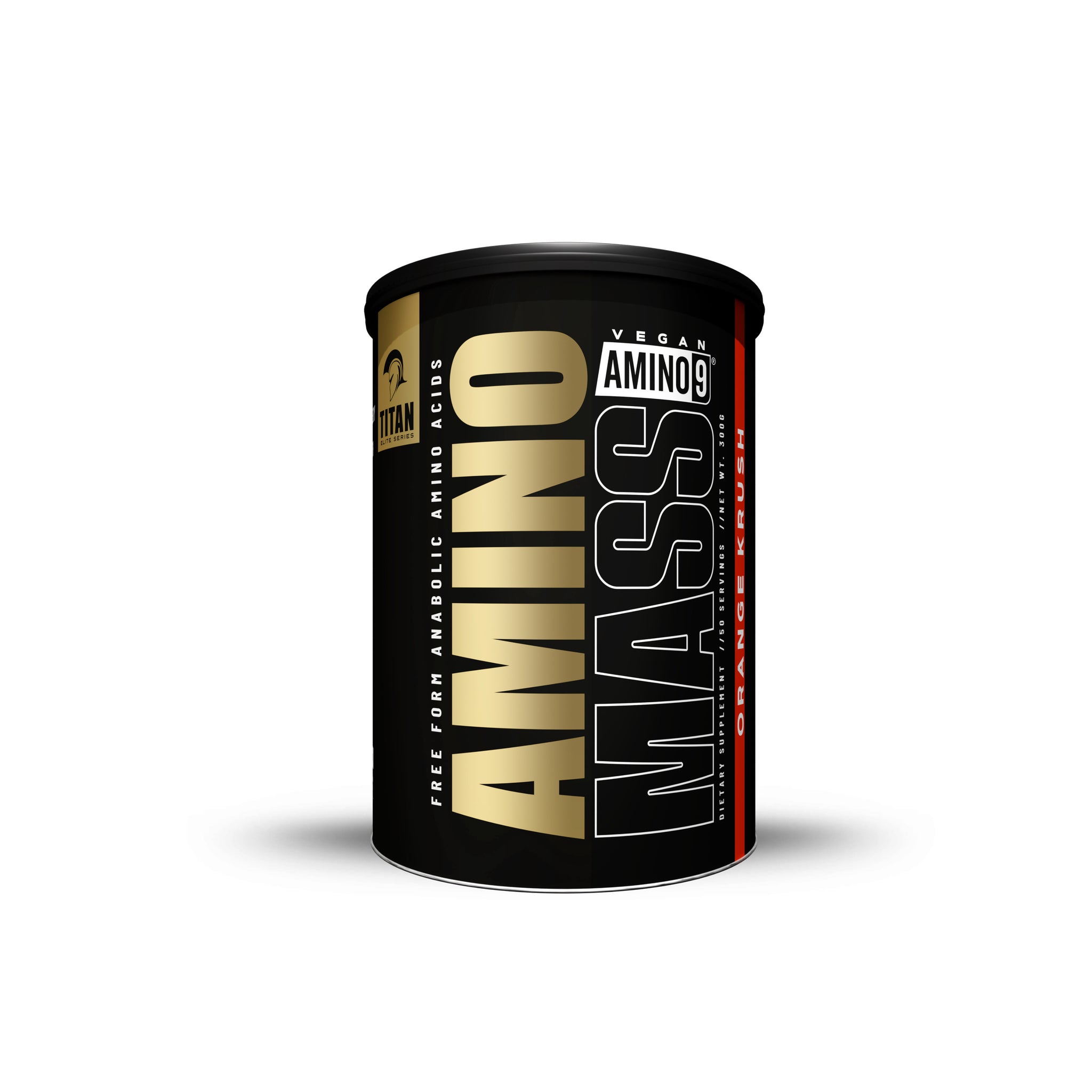 AMINO MASS All 9 EAA's + BCAA's 50 Servings, Net Wt 300g – TITAN Nutrition
