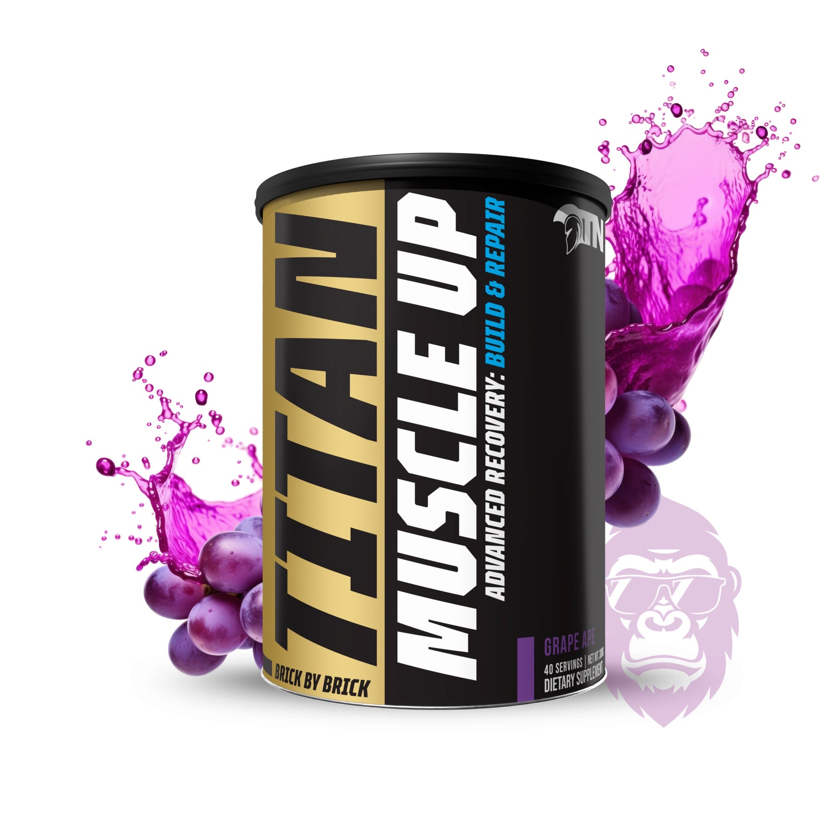 MUSCLE UP Advanced Recovery Intra-Workout, 40 Servings Net Wt.300g ...