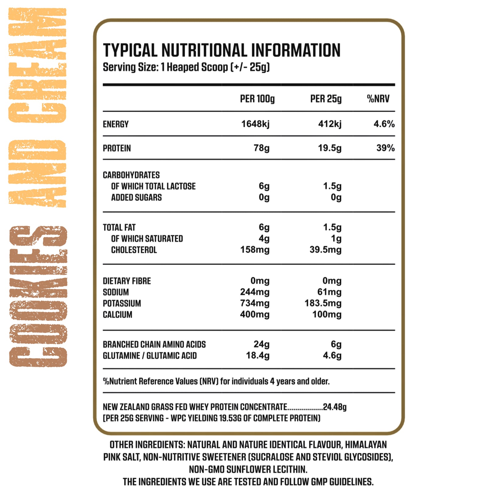 TITAN Nutrition TRUE WHEY 100% Grass-Fed New Zealand Whey Protein, 30 ...