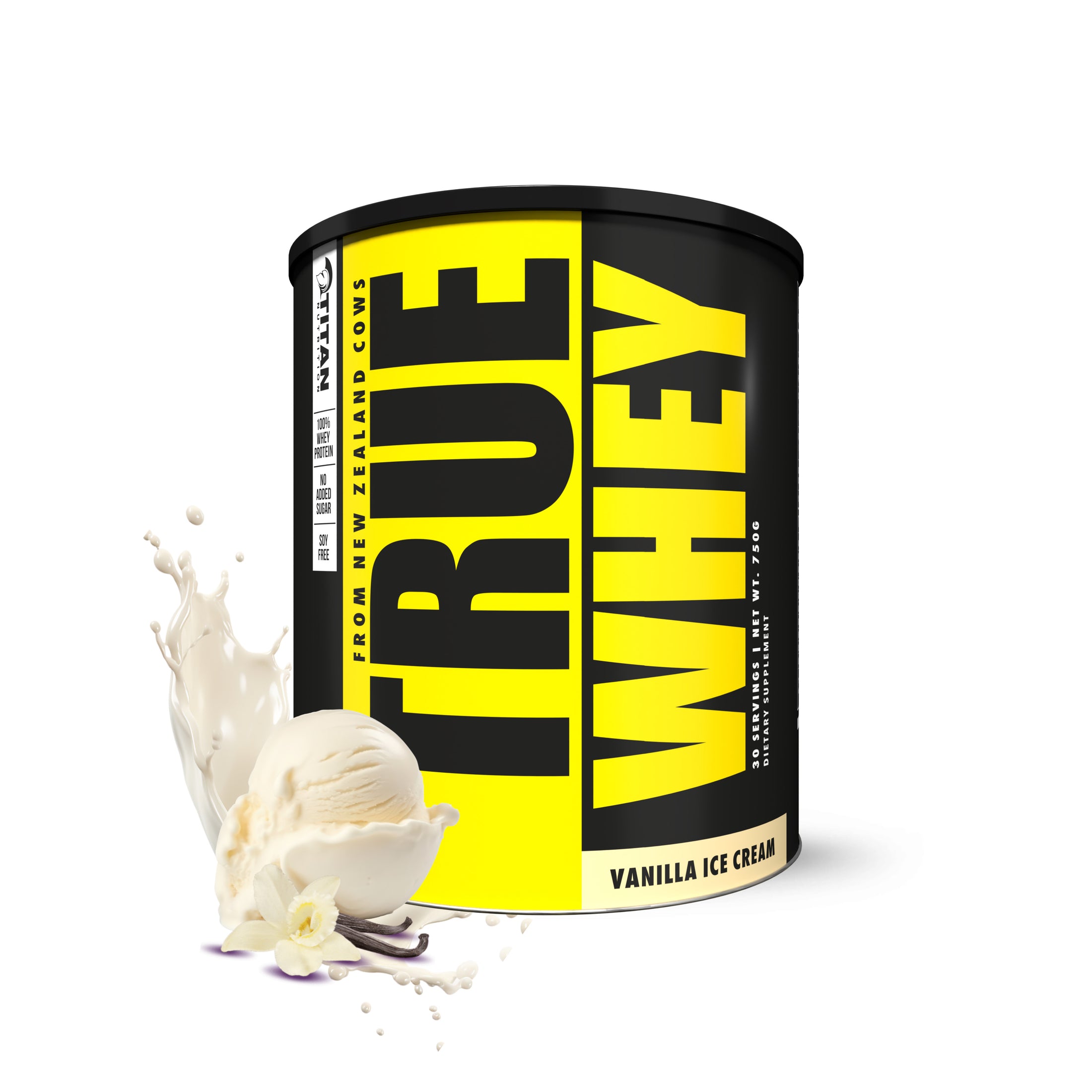 TRUE WHEY 100% Grass-Fed New Zealand Whey Protein, 30 Servings Net Wt ...