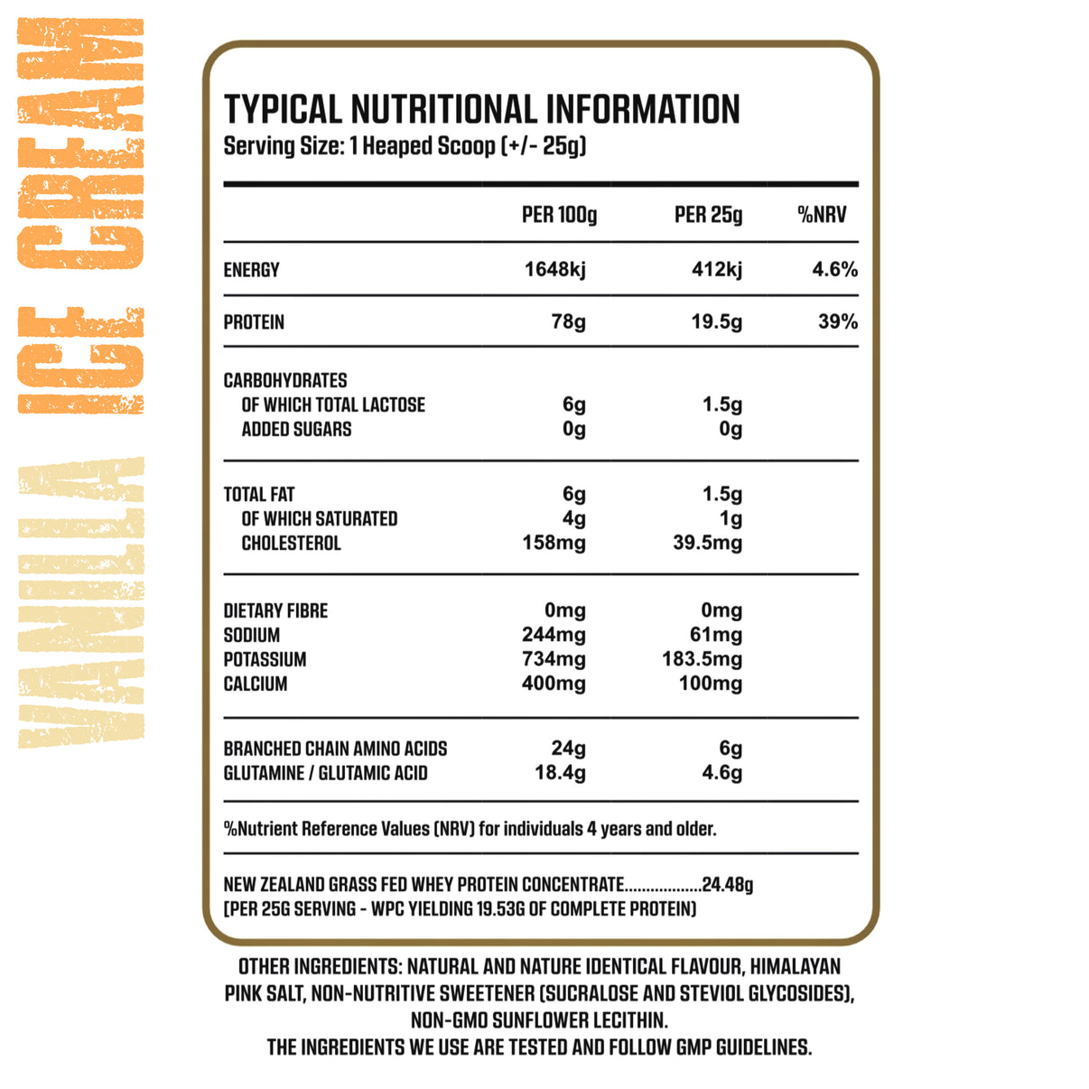 TITAN Nutrition TRUE WHEY 100% Grass-Fed New Zealand Whey Protein, 30 ...
